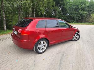Красный Ауди А3 2008 в Лиепая, объемом двигателя 1.90 л и пробегом 269 тыс. км за 3300 €, фото 5 на AUTOMOTO.COM.LV