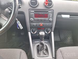 Красный Ауди А3 2008 в Лиепая, объемом двигателя 1.90 л и пробегом 269 тыс. км за 3300 €, фото 7 на AUTOMOTO.COM.LV