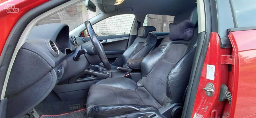 Красный Ауди А3 2008 в Кельме, объемом двигателя 1.90 л и пробегом 375 тыс. км за 3300 €, фото 8 на AUTOMOTO.COM.LV