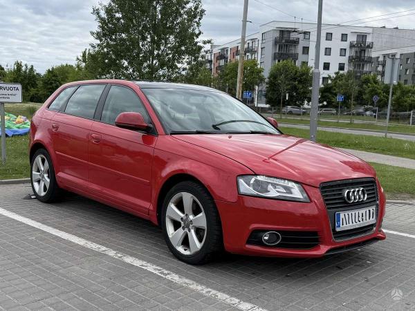 Sarkans Audi A3 2009 Viļņa, ar dzinēja tilpumu 1.98 L un nobraukumu 115 tūkst. km par 5950 €, foto 1 vietnē AUTOMOTO.COM.LV