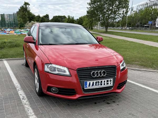 Sarkans Audi A3 2009 Viļņa, ar dzinēja tilpumu 1.98 L un nobraukumu 115 tūkst. km par 5950 €, foto 2 vietnē AUTOMOTO.COM.LV