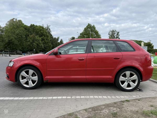 Sarkans Audi A3 2009 Viļņa, ar dzinēja tilpumu 1.98 L un nobraukumu 115 tūkst. km par 5950 €, foto 5 vietnē AUTOMOTO.COM.LV