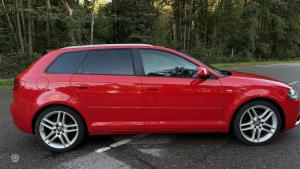 Sarkans Audi A3 2009 Ukmergė, ar dzinēja tilpumu 1.98 L un nobraukumu 220 tūkst. km par 5250 €, foto 4 vietnē AUTOMOTO.COM.LV