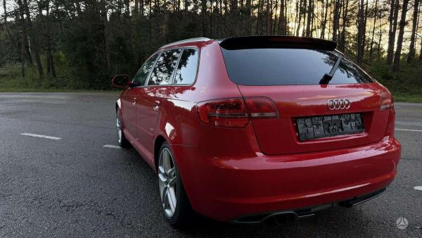 Red Audi A3 2009 in Ukmerge, with an engine capacity of 1.98 L and mileage of 220 thousand km for 5250 €, photo 8 on AUTOMOTO.COM.LV