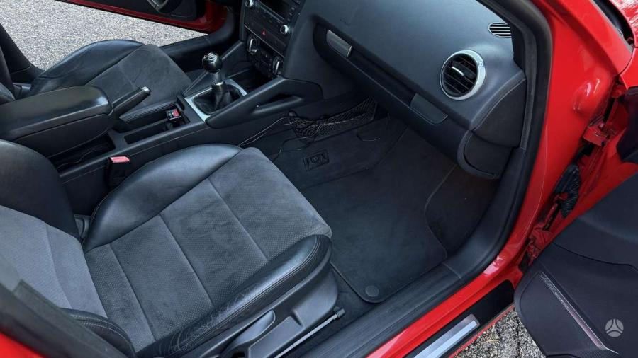 Sarkans Audi A3 2009 Ukmergė, ar dzinēja tilpumu 1.98 L un nobraukumu 220 tūkst. km par 5250 €, foto 14 vietnē AUTOMOTO.COM.LV