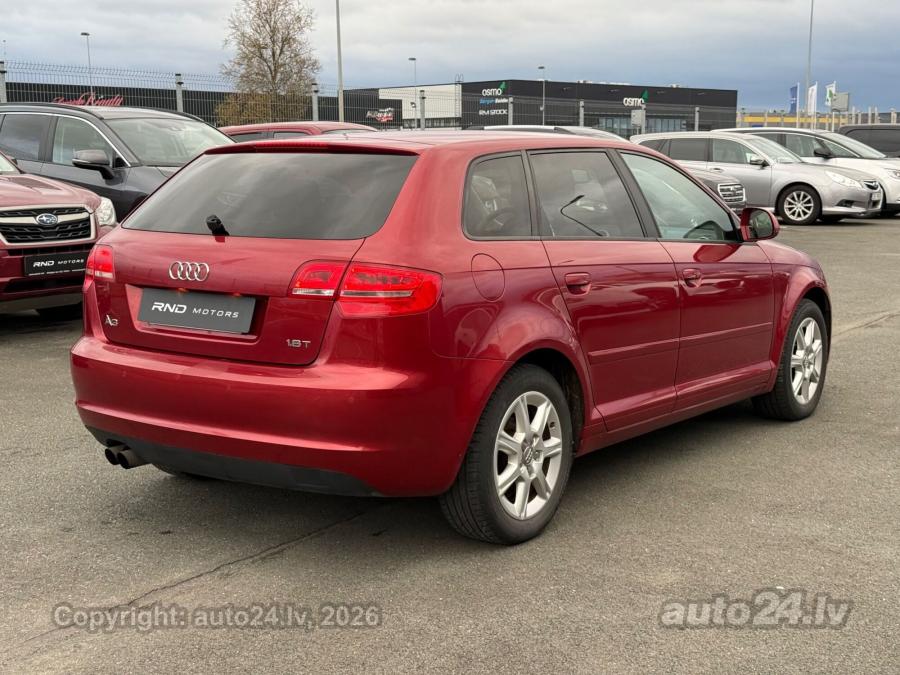 Red Audi A3 2009 in Tallinn, with an engine capacity of 1.80 L and mileage of 253 thousand km for 4990 €, photo 3 on AUTOMOTO.COM.LV