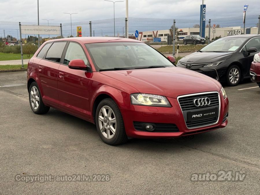 Red Audi A3 2009 in Tallinn, with an engine capacity of 1.80 L and mileage of 253 thousand km for 4990 €, photo 4 on AUTOMOTO.COM.LV