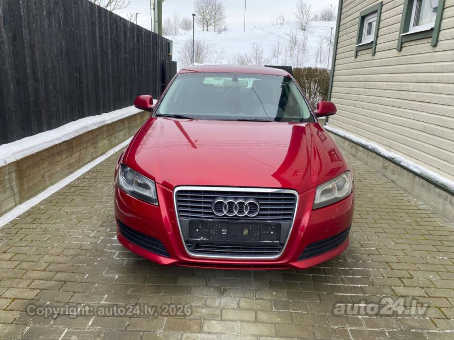 Red Audi A3 2010 in Tallinn, with an engine capacity of 1.60 L and mileage of 281 thousand km for 5599 €, photo 2 on AUTOMOTO.COM.LV