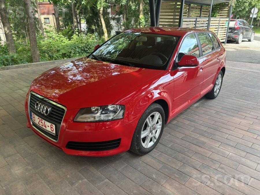 Sarkans Audi A3 2010 Ogre, ar dzinēja tilpumu 1.40 L un nobraukumu 196 tūkst. km par 5100 €, foto 6 vietnē AUTOMOTO.COM.LV