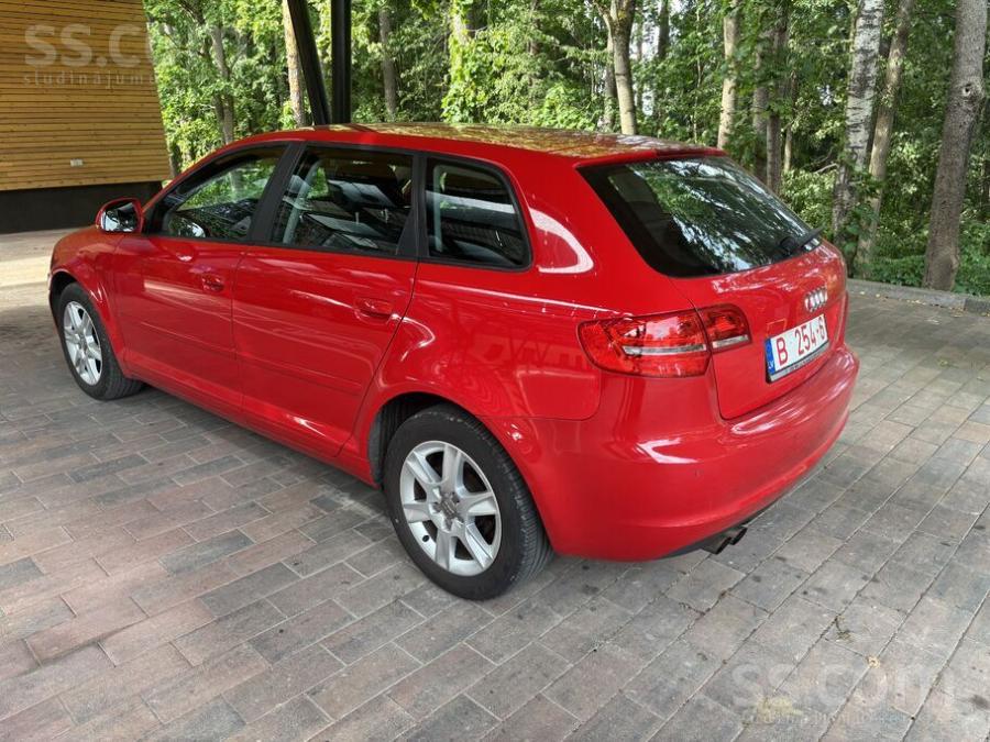 Sarkans Audi A3 2010 Ogre, ar dzinēja tilpumu 1.40 L un nobraukumu 196 tūkst. km par 5100 €, foto 8 vietnē AUTOMOTO.COM.LV