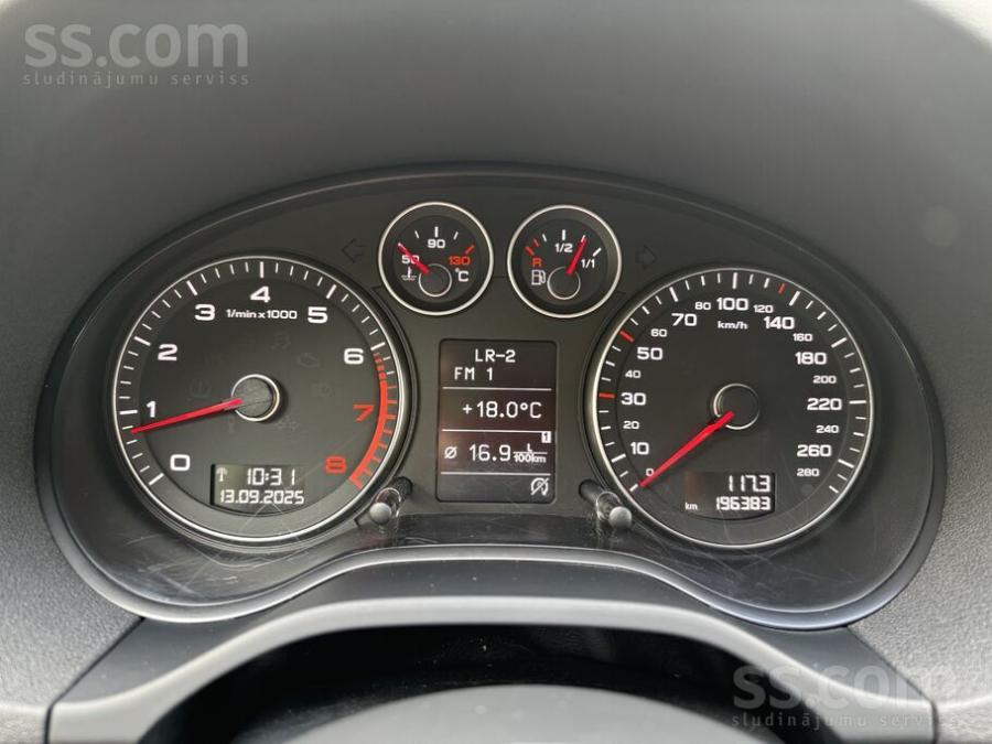 Sarkans Audi A3 2010 Ogre, ar dzinēja tilpumu 1.40 L un nobraukumu 196 tūkst. km par 5100 €, foto 18 vietnē AUTOMOTO.COM.LV
