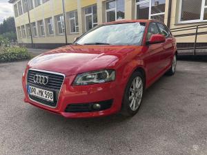 Red Audi A3 2010 in Vilnius, with an engine capacity of 1.39 L and mileage of 312 thousand km for 3850 €, photo 3 on AUTOMOTO.COM.LV