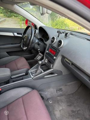 Red Audi A3 2010 in Vilnius, with an engine capacity of 1.39 L and mileage of 312 thousand km for 3850 €, photo 11 on AUTOMOTO.COM.LV
