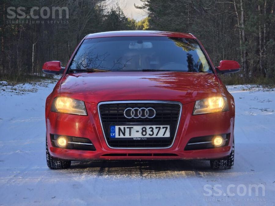 Red Audi A3 2011 in Riga, with an engine capacity of 1.80 L and mileage of 203 thousand km for 7000 €, photo 1 on AUTOMOTO.COM.LV