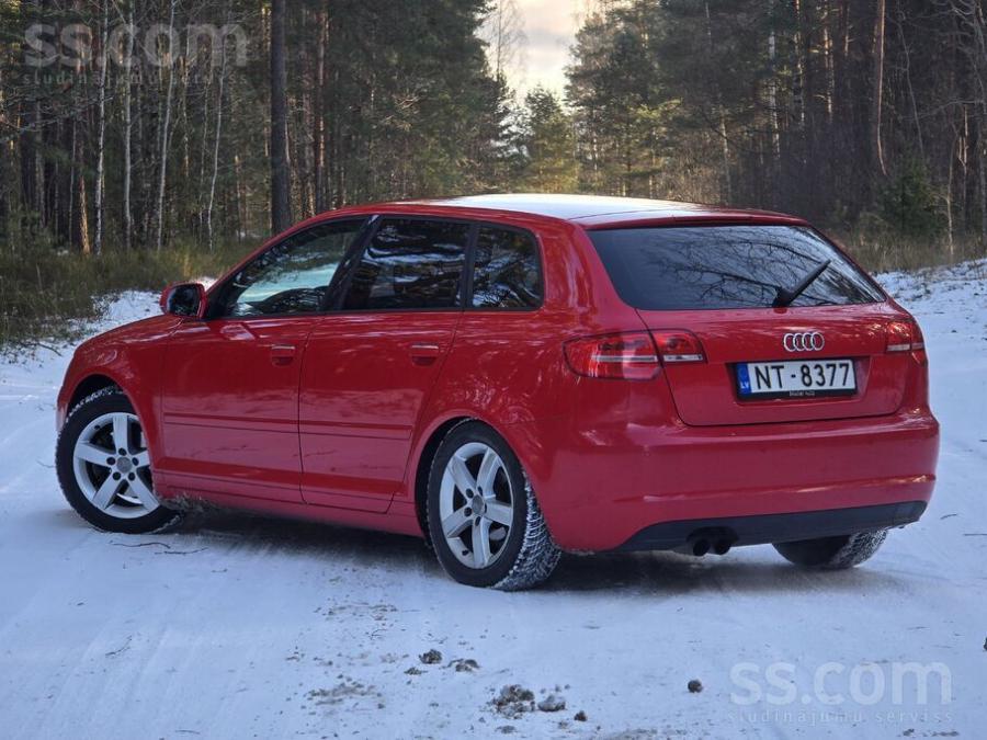 Red Audi A3 2011 in Riga, with an engine capacity of 1.80 L and mileage of 203 thousand km for 7000 €, photo 4 on AUTOMOTO.COM.LV
