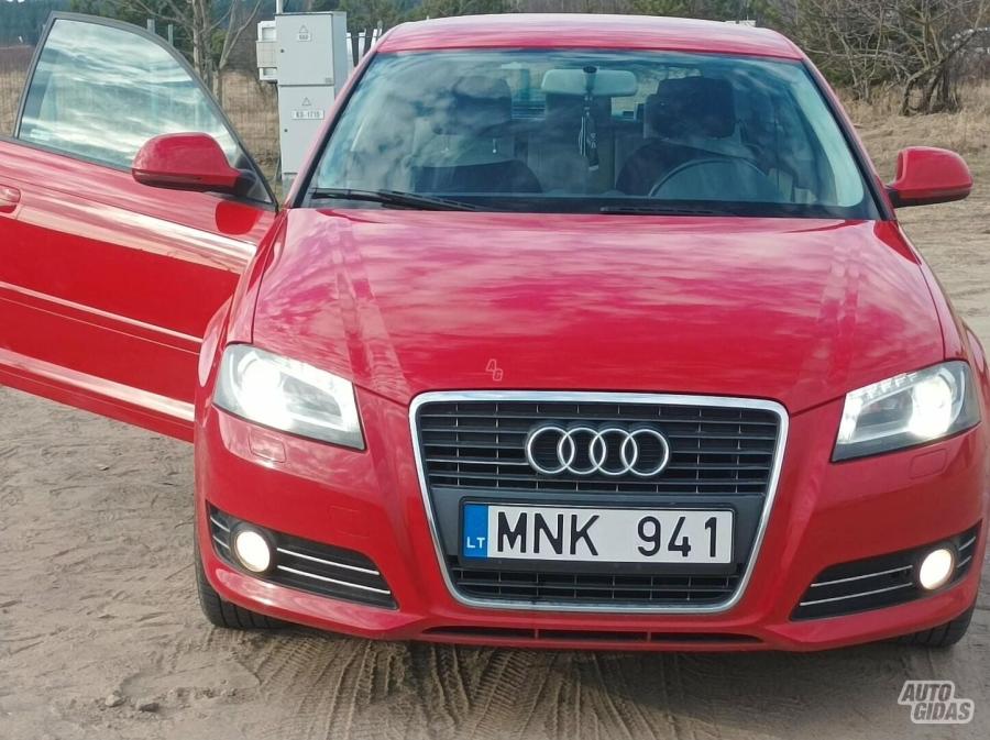 Red Audi A3 2011 in Alytus, with an engine capacity of 1.40 L and mileage of 170 thousand km for 3250 €, photo 1 on AUTOMOTO.COM.LV