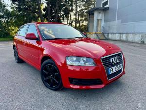 Sarkans Audi A3 2011 Viļņa, ar dzinēja tilpumu 1.60 L un nobraukumu 188 tūkst. km par 4700 €, foto  vietnē AUTOMOTO.COM.LV