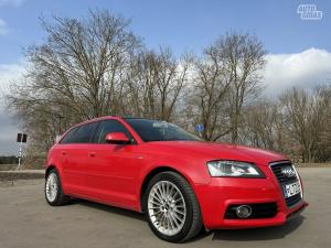 Sarkans Audi A3 2013 Kauņa, ar dzinēja tilpumu 2.00 L un nobraukumu 153 tūkst. km par 8250 €, foto  vietnē AUTOMOTO.COM.LV