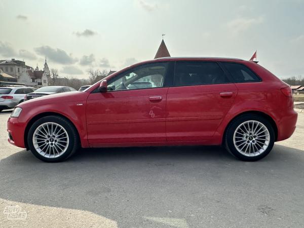 Red Audi A3 2013 in Kaunas, with an engine capacity of 2.00 L and mileage of 153 thousand km for 8250 €, photo 3 on AUTOMOTO.COM.LV