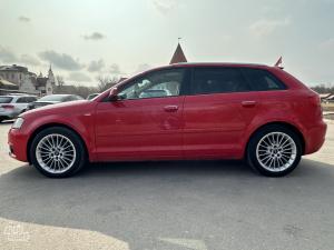 Red Audi A3 2013 in Kaunas, with an engine capacity of 2.00 L and mileage of 153 thousand km for 8250 €, photo 3 on AUTOMOTO.COM.LV