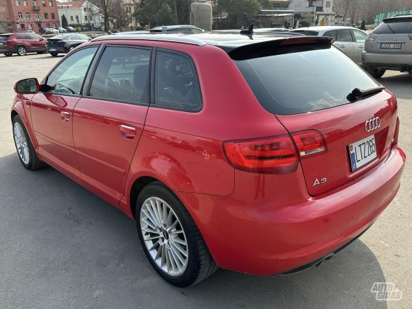 Red Audi A3 2013 in Kaunas, with an engine capacity of 2.00 L and mileage of 153 thousand km for 8250 €, photo 5 on AUTOMOTO.COM.LV