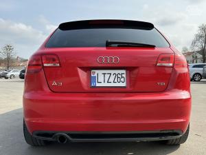 Red Audi A3 2013 in Kaunas, with an engine capacity of 2.00 L and mileage of 153 thousand km for 8250 €, photo 8 on AUTOMOTO.COM.LV