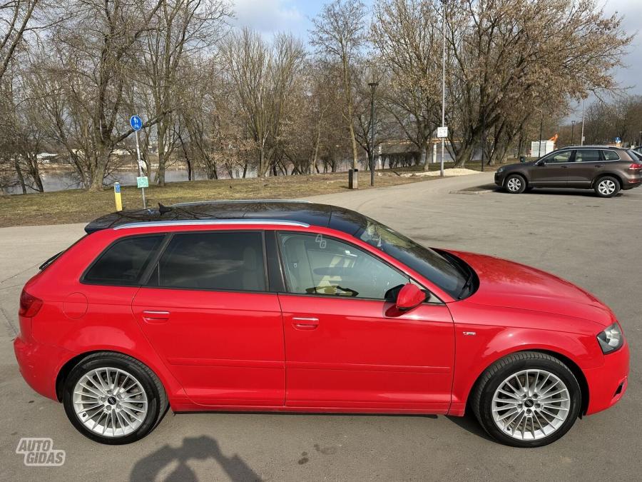 Red Audi A3 2013 in Kaunas, with an engine capacity of 2.00 L and mileage of 153 thousand km for 8250 €, photo 12 on AUTOMOTO.COM.LV