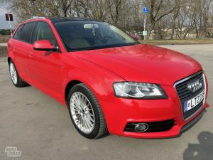 Red Audi A3 2013 in Kaunas, with an engine capacity of 2.00 L and mileage of 153 thousand km for 8250 €, photo 13 on AUTOMOTO.COM.LV