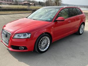 Red Audi A3 2013 in Kaunas, with an engine capacity of 2.00 L and mileage of 153 thousand km for 8250 €, photo 15 on AUTOMOTO.COM.LV