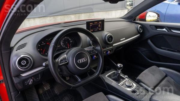 Red Audi A3 2013 in Riga, with an engine capacity of 2.00 L and mileage of 231 thousand km for 8990 €, photo 9 on AUTOMOTO.COM.LV