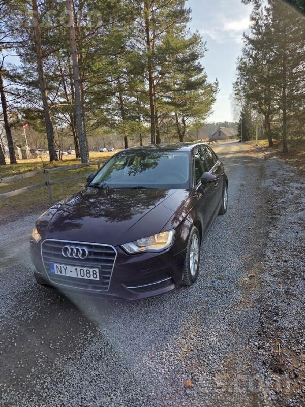 Red Audi A3 2013 in Riga, with an engine capacity of 1.60 L and mileage of 231 thousand km for 7500 €, photo 1 on AUTOMOTO.COM.LV