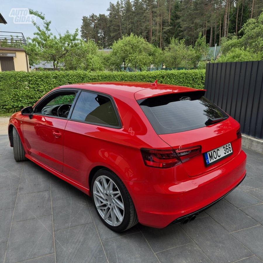 Red Audi A3 2013 in Kaunas, with an engine capacity of 1.80 L and mileage of 221 thousand km for 10800 €, photo 4 on AUTOMOTO.COM.LV
