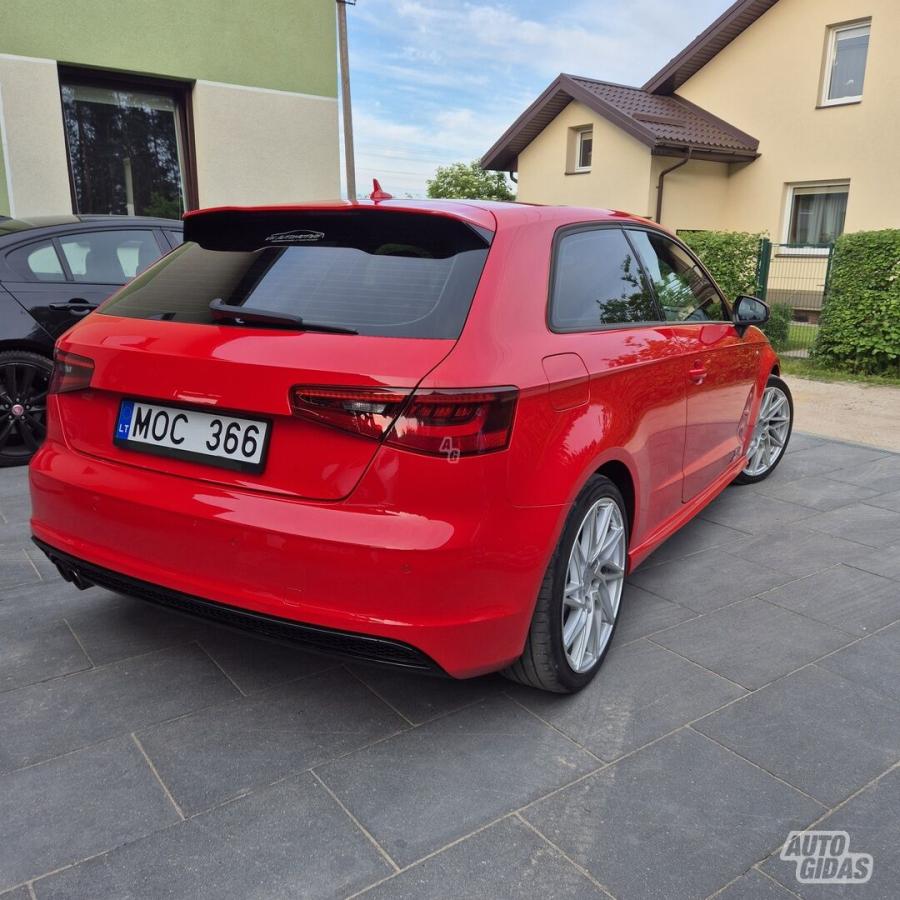Red Audi A3 2013 in Kaunas, with an engine capacity of 1.80 L and mileage of 221 thousand km for 10800 €, photo 5 on AUTOMOTO.COM.LV
