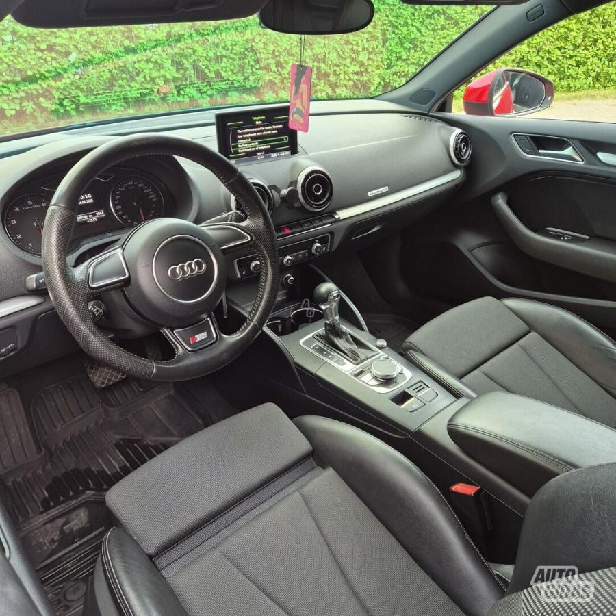 Red Audi A3 2013 in Kaunas, with an engine capacity of 1.80 L and mileage of 221 thousand km for 10800 €, photo 9 on AUTOMOTO.COM.LV
