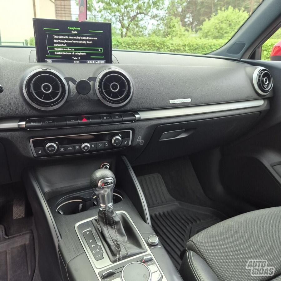 Red Audi A3 2013 in Kaunas, with an engine capacity of 1.80 L and mileage of 221 thousand km for 10800 €, photo 12 on AUTOMOTO.COM.LV