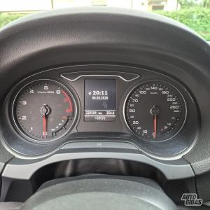 Red Audi A3 2013 in Kaunas, with an engine capacity of 1.80 L and mileage of 221 thousand km for 10800 €, photo 16 on AUTOMOTO.COM.LV