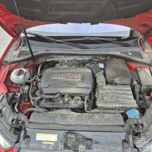 Red Audi A3 2013 in Kaunas, with an engine capacity of 1.80 L and mileage of 221 thousand km for 10800 €, photo 17 on AUTOMOTO.COM.LV