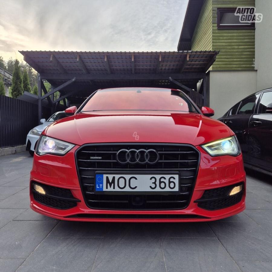 Red Audi A3 2013 in Kaunas, with an engine capacity of 1.80 L and mileage of 221 thousand km for 10800 €, photo 19 on AUTOMOTO.COM.LV