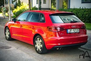 Red Audi A3 2013 in Riga, with an engine capacity of 1.40 L and mileage of 148 thousand km for 7990 €, photo 4 on AUTOMOTO.COM.LV