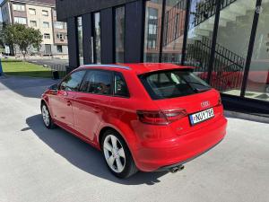 Red Audi A3 2013 in Kaunas, with an engine capacity of 1.97 L and mileage of 258 thousand km for 7800 €, photo 7 on AUTOMOTO.COM.LV
