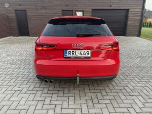 Red Audi A3 2013 in Radviliskis, with an engine capacity of 1.97 L and mileage of 265 thousand km for 7000 €, photo 4 on AUTOMOTO.COM.LV