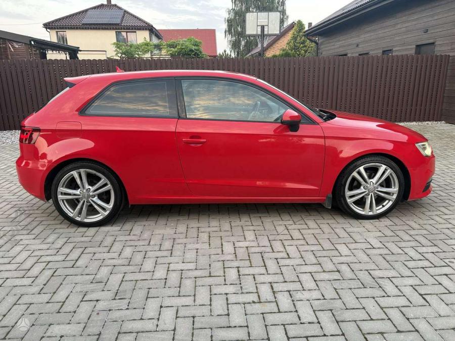 Red Audi A3 2013 in Radviliskis, with an engine capacity of 1.97 L and mileage of 265 thousand km for 7000 €, photo 6 on AUTOMOTO.COM.LV