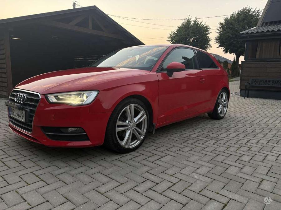 Red Audi A3 2013 in Radviliskis, with an engine capacity of 1.97 L and mileage of 265 thousand km for 7000 €, photo 9 on AUTOMOTO.COM.LV