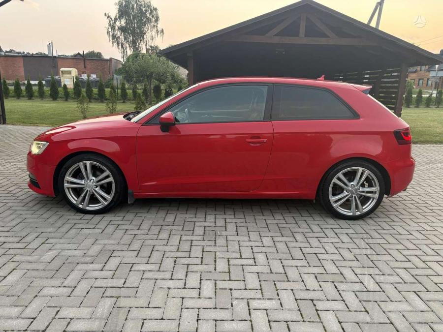Red Audi A3 2013 in Radviliskis, with an engine capacity of 1.97 L and mileage of 265 thousand km for 7000 €, photo 10 on AUTOMOTO.COM.LV