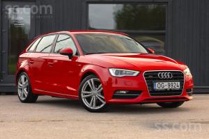Sarkans Audi A3 2014 Jelgava, ar dzinēja tilpumu 2.00 L un nobraukumu 285 tūkst. km par 10900 €, foto 3 vietnē AUTOMOTO.COM.LV
