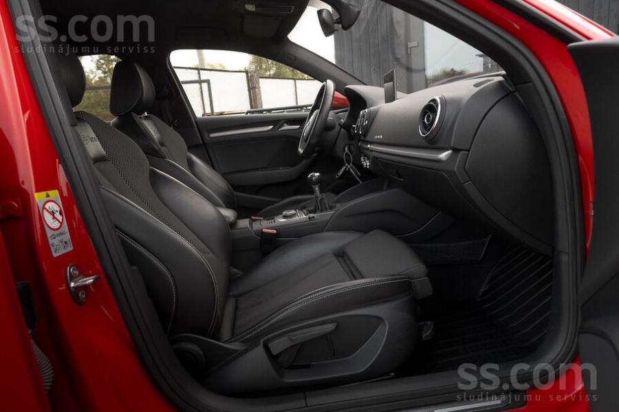 Sarkans Audi A3 2014 Jelgava, ar dzinēja tilpumu 2.00 L un nobraukumu 285 tūkst. km par 10900 €, foto 8 vietnē AUTOMOTO.COM.LV
