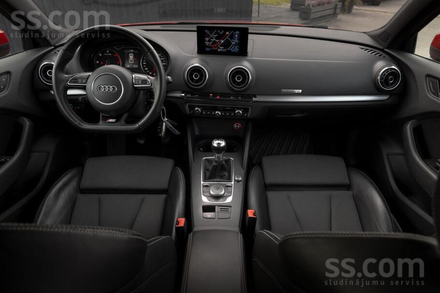 Sarkans Audi A3 2014 Jelgava, ar dzinēja tilpumu 2.00 L un nobraukumu 285 tūkst. km par 10900 €, foto 14 vietnē AUTOMOTO.COM.LV