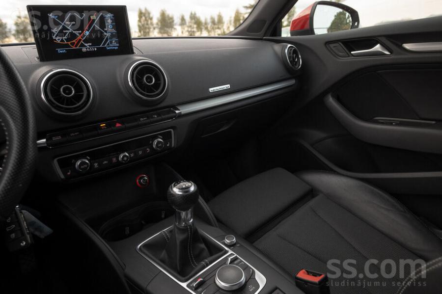 Sarkans Audi A3 2014 Jelgava, ar dzinēja tilpumu 2.00 L un nobraukumu 285 tūkst. km par 10900 €, foto 22 vietnē AUTOMOTO.COM.LV