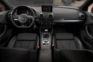 Red Audi A3 2014 in Jelgava, with an engine capacity of 2.00 L and mileage of 285 thousand km for 10900 €, photo 14 on AUTOMOTO.COM.LV