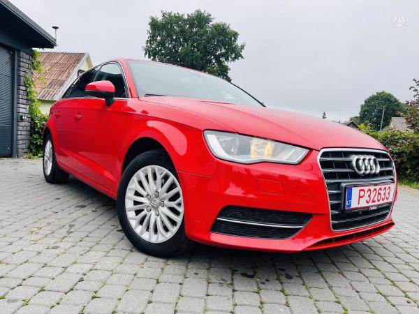 Red Audi A3 2014 in Trakai, with an engine capacity of 1.97 L and mileage of 214 thousand km for 7850 €, photo 4 on AUTOMOTO.COM.LV
